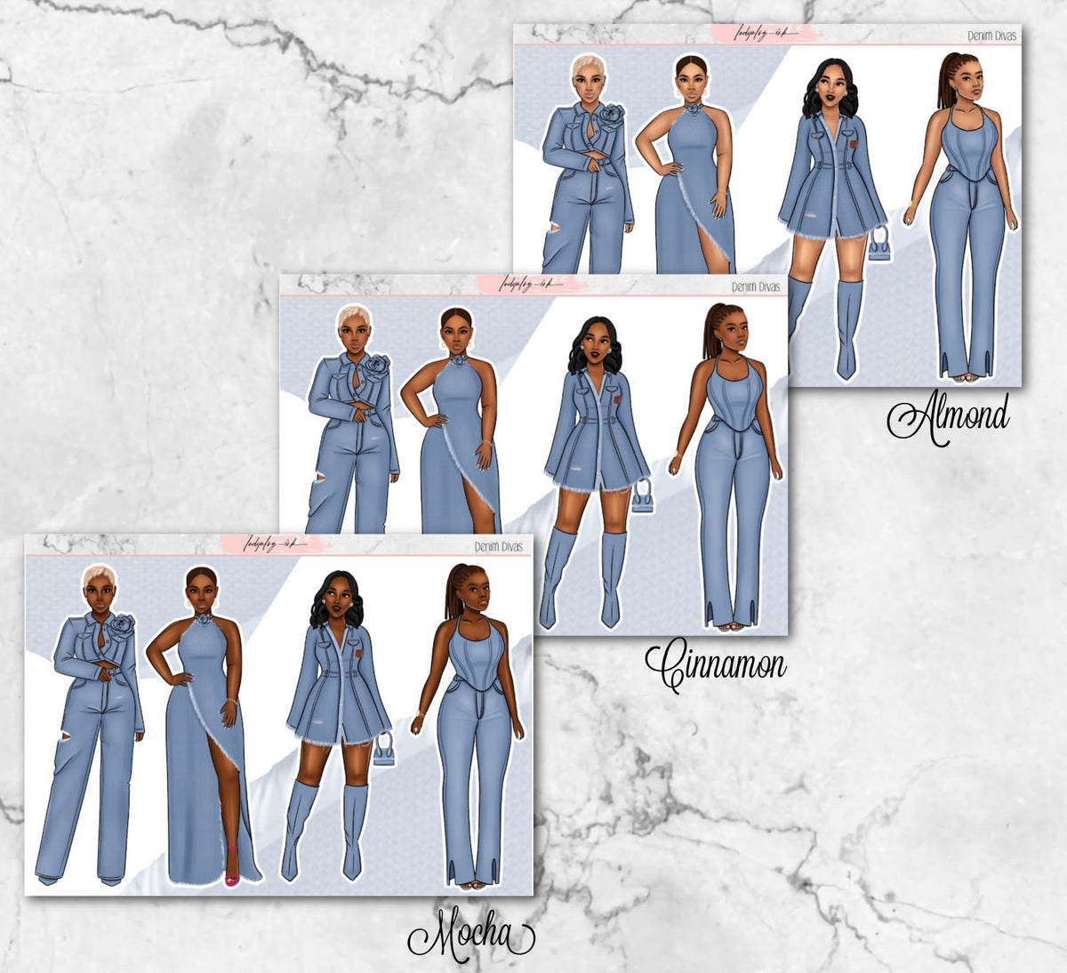 Denim Divas Fashion Doll – IndynIvy_ink